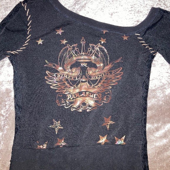 Parasuco | Tops | Vintage Parasuco Black Long Sleeve Vintage | Poshmark
